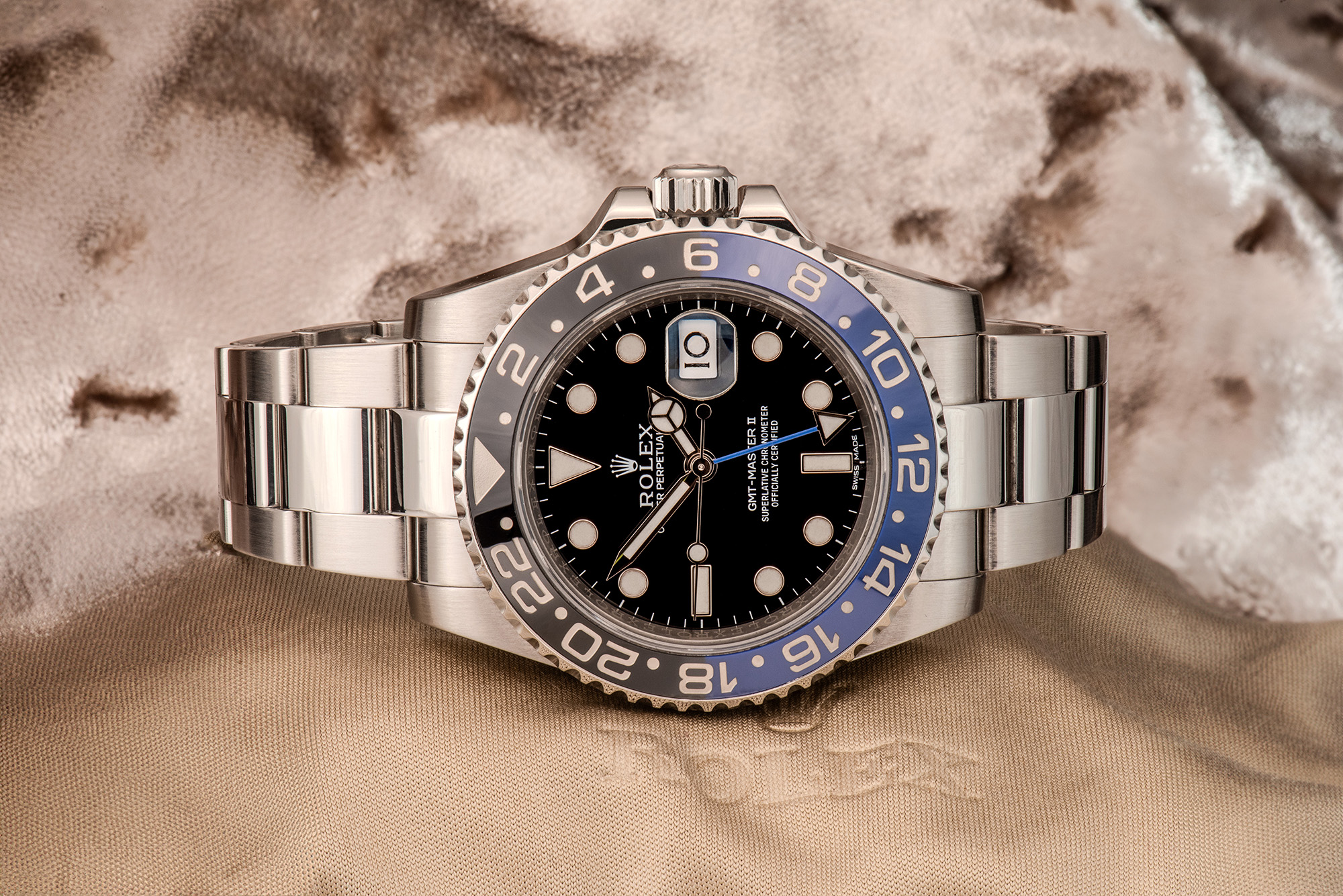 Stainless Steel Rolex GMT-Master II (#3072) | Rebecca's Jewellers